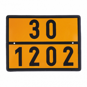 Orange Warntafeln und die Bedeutung der Ziffern – LaSi-verbindet